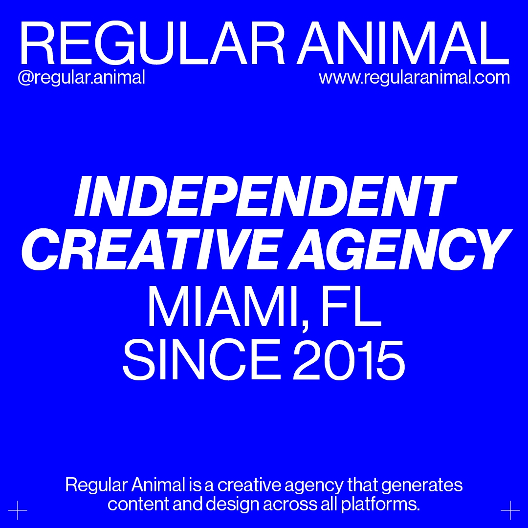 REGULAR ANIMAL — A Creative Agency to Help You Thrive